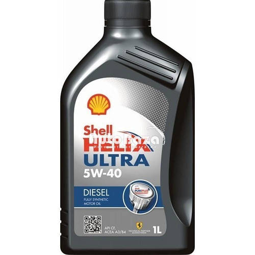 Масло моторн. SHELL Helix Diesel Ultra SAE 5W-40 CF (Каністра 1л), ціна ...