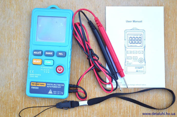Портативный мультиметр RM088, цена 550 грн — Prom.ua (ID#1495346143)
