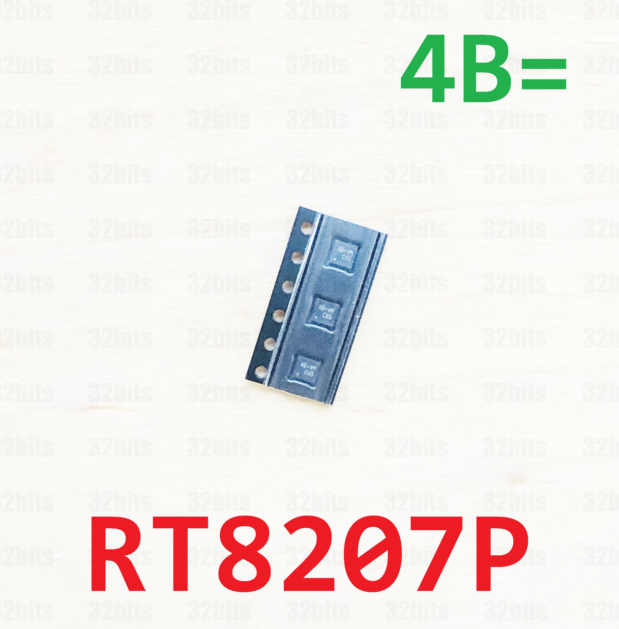 Микросхема RT8207PGQW / RT8207P 4B= оригинал, цена 55 грн - Prom.ua (ID ...