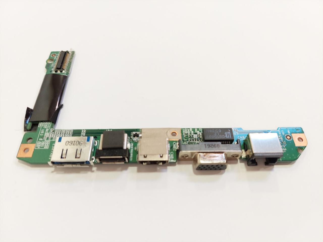 Б/У Плата USB HDMI VGA Board кнопка питания (включения) для ноутбука ...