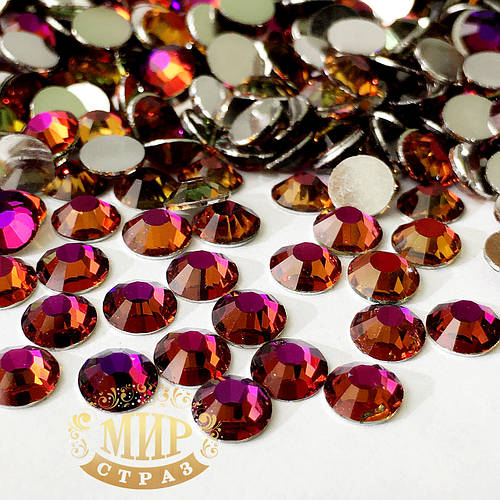 Клеевые стразы Preciosa, Crystal Volcano ss20(4.6-4.8mm)*100шт, цена ...