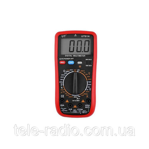 Купить Цифровой мультиметр (тестер) VC61A (подсветка +температура) NEW ...