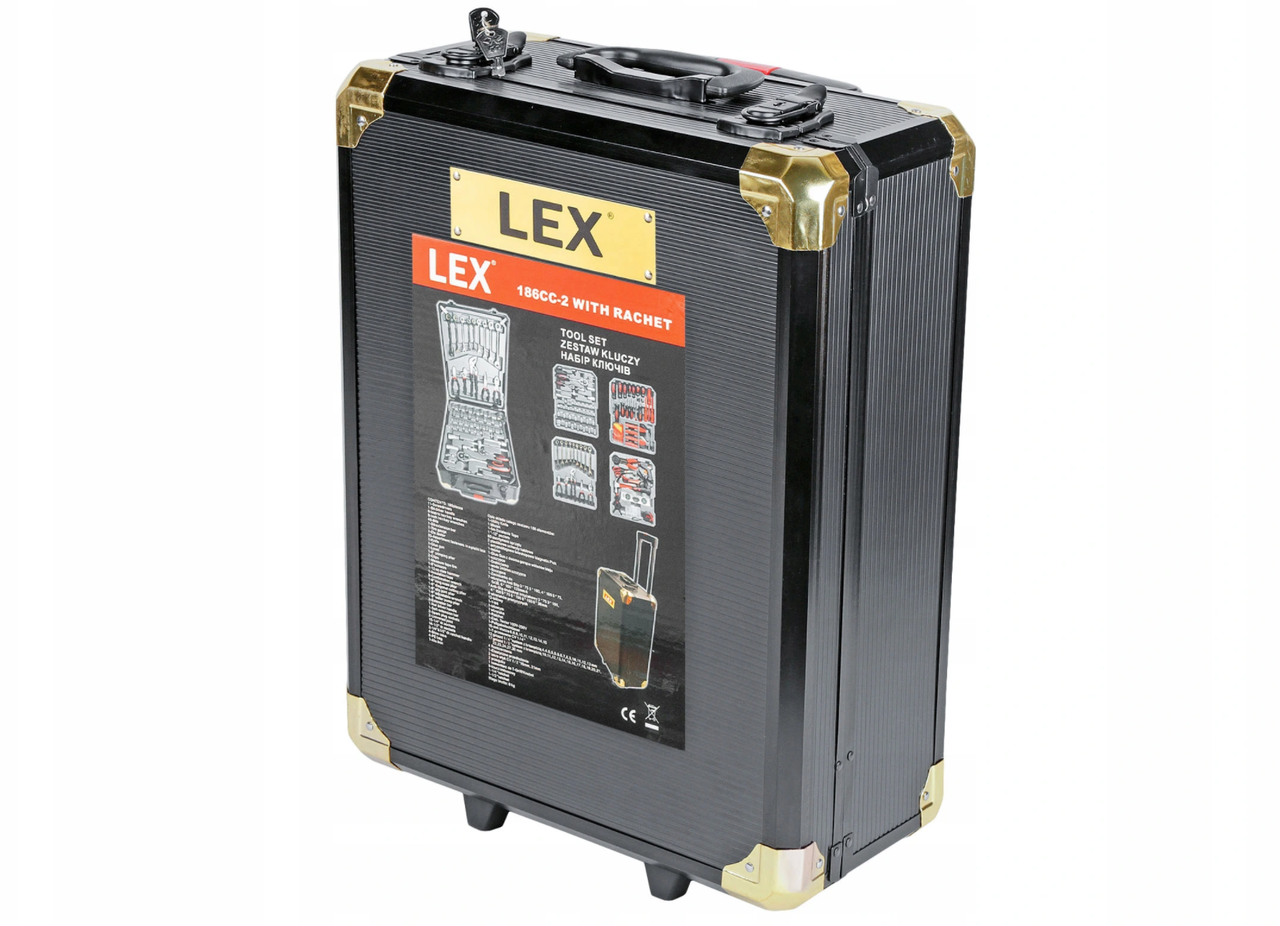 Купить Набор инструментов 186 ед. в чемодане LEX LXSS186, цена 3989 ...
