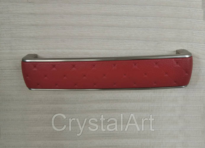 Ручка меблева Cebi 251/160-08/09 Нікель матовий/червоний, ціна 349 грн ...