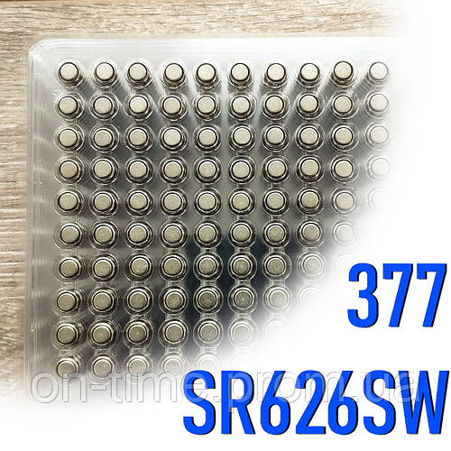 SR626SW Батарейка 377 оксид серебра. Silver Oxide Батарейки 626 аналог ...
