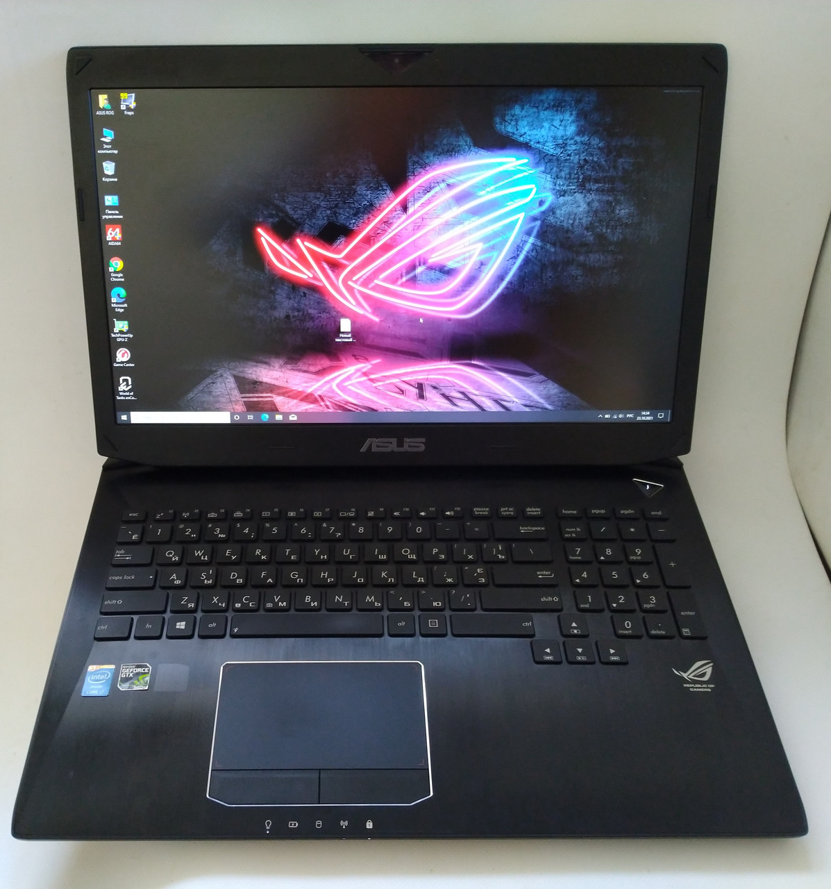 ИГРОВОЙ ASUS ROG G750 17.3" IPS*Core™i7 HQ/GeForce GTX860/16GB//SSD+HDD ...
