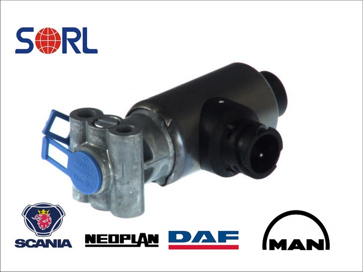 Клапан електромагнітний дільника КПП DAF, MAN, Scania (SORL) 4721726060 ...