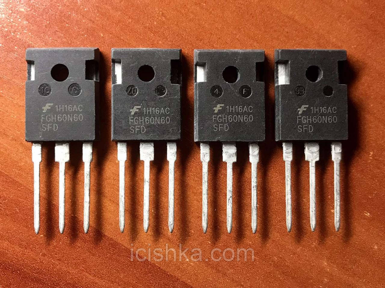 FGH60N60SFD / 60N60 TO-247 - 600V 40A NPT IGBT транзистор: продаж, ціна ...