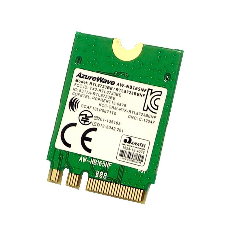 Wi-fi+BT модуль M.2 Realtek RTL8723BE (AW-NB165NF) 802.11 b,g,n 150Mbps ...