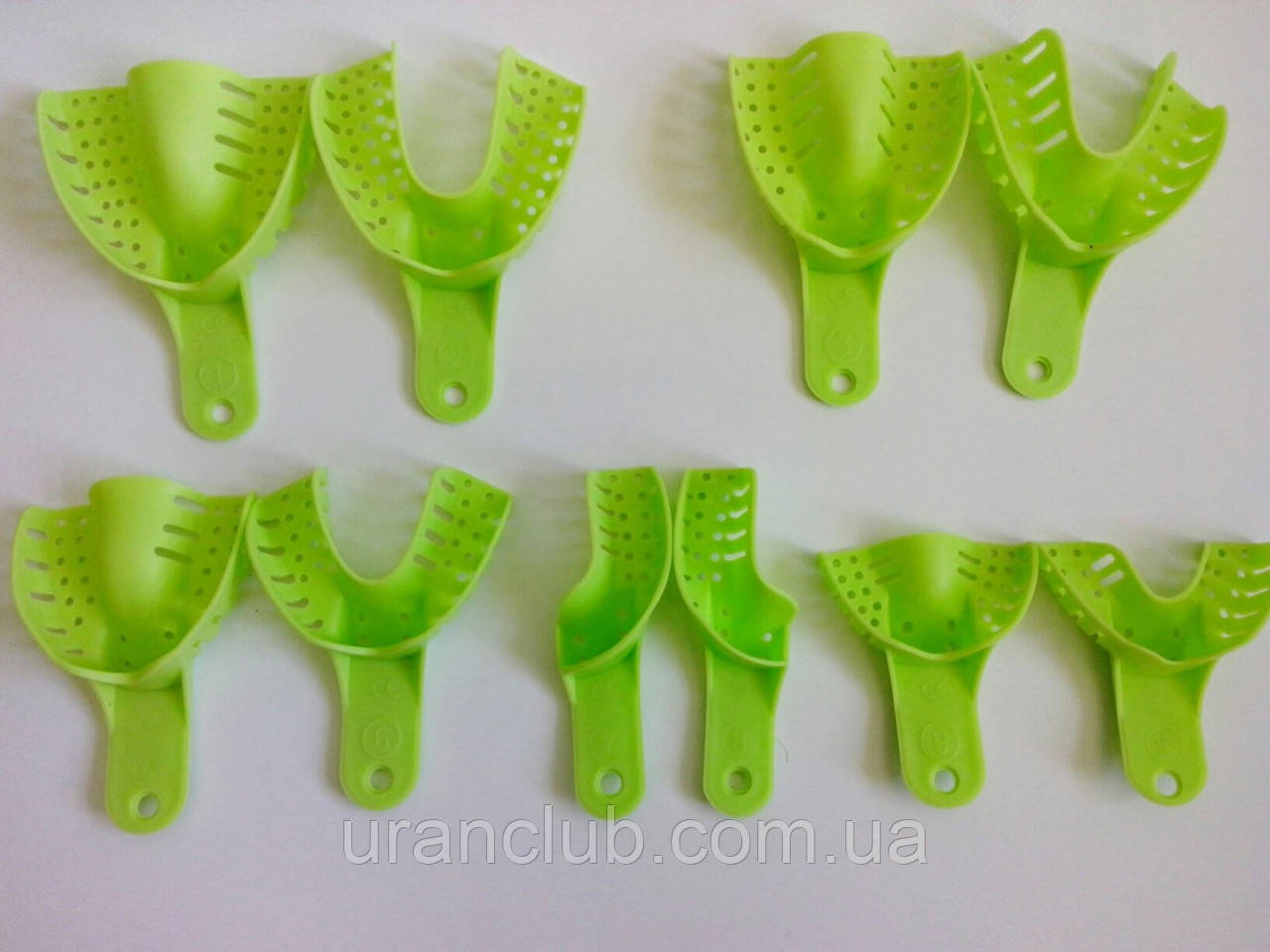 Ложки оттискные пластмассовые (1 уп. - 10 разных ложек). - купить по ...