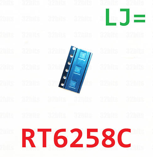 Микросхема RT6258CGQUF / RT6258C LJ= оригинал (ID#1087928944), цена ...