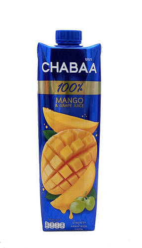Сік Манго і виноград CHABAA 1000 мл, ціна 190.80 грн — Prom.ua (ID ...