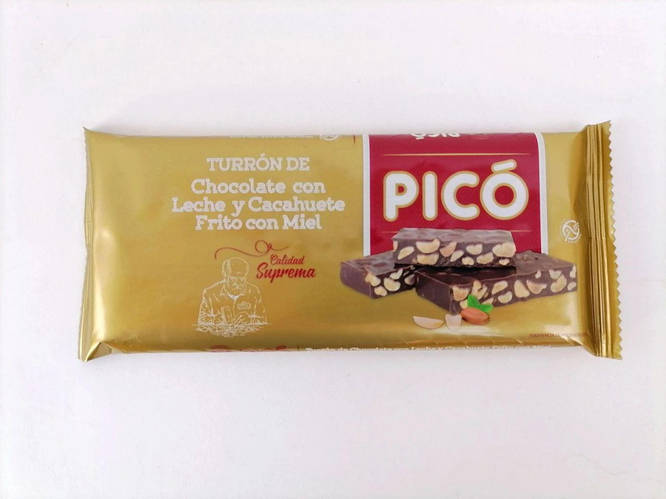 Купити Туррон "Pico" Turron de Chocolate con Leche y Cacahuete Frito ...