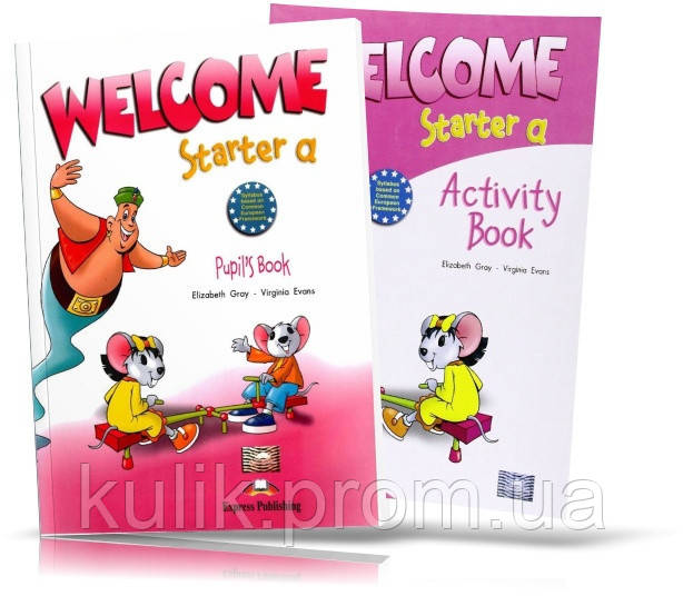 Welcome Starter А, Pupil's book + Workbook / Учебник + Тетрадь ...