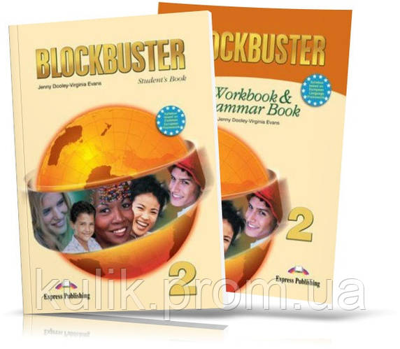 Blockbuster 2 student's book + Workbook / Підручник + Зошит (комплект ...
