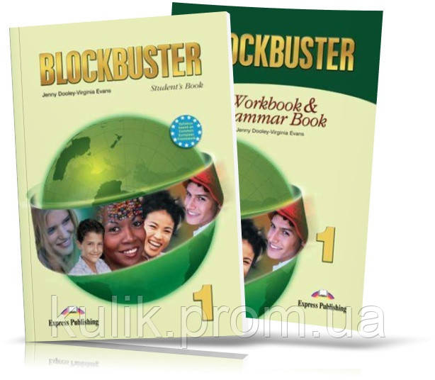 Blockbuster 1 student's book + Workbook / Підручник + Зошит (комплект ...