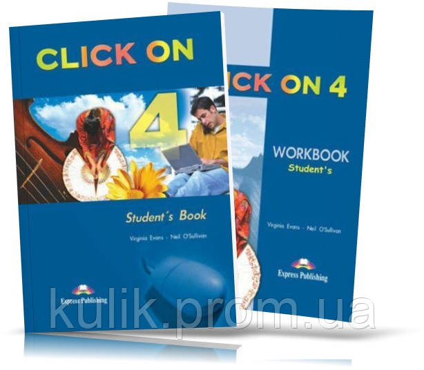 Click On 4, Student's book + Workbook / Учебник + Тетрадь (комплект ...