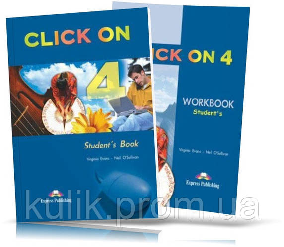 Click On 4, Student's book + Workbook / Учебник + Тетрадь (комплект ...