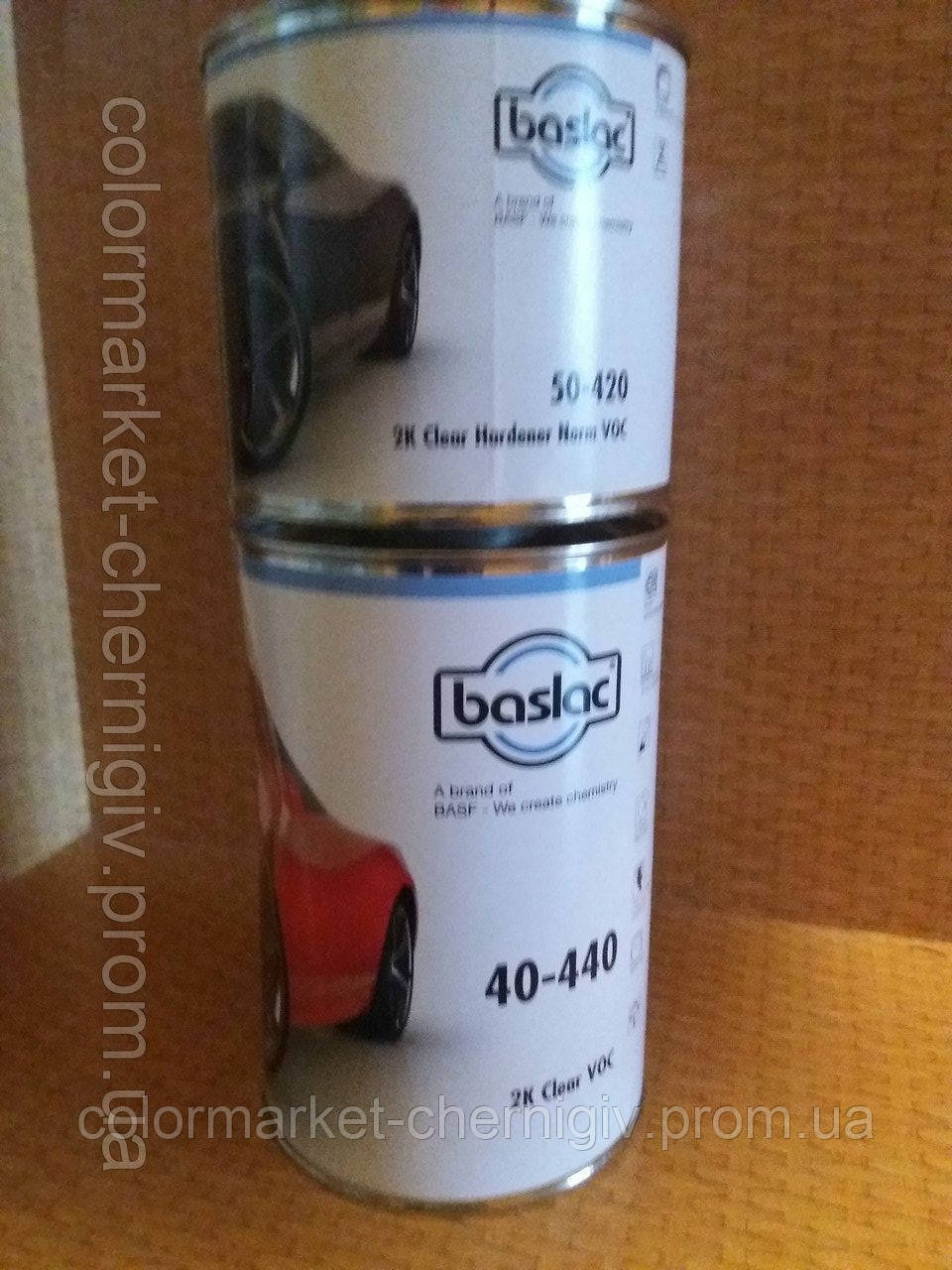 BASLAC 40-440 2K VOC CLEARCOAT (1Л.) ЛАК, цена 916 грн — Prom.ua (ID#1358129439)