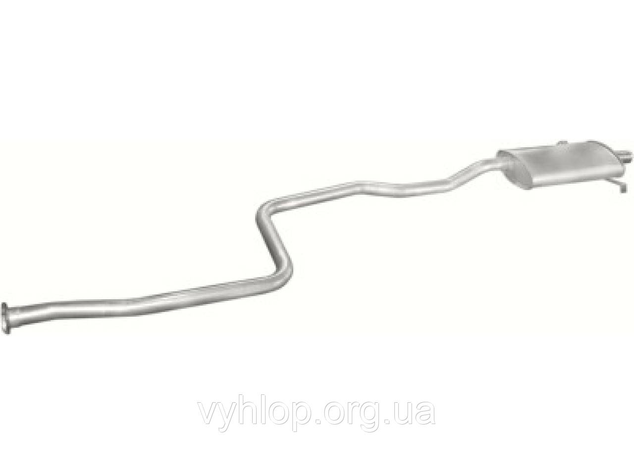 Глушитель Ниссан Блюберд (Nissan Bluebird) 86-90 1,6-2,0i/2,0D (15.15 ...