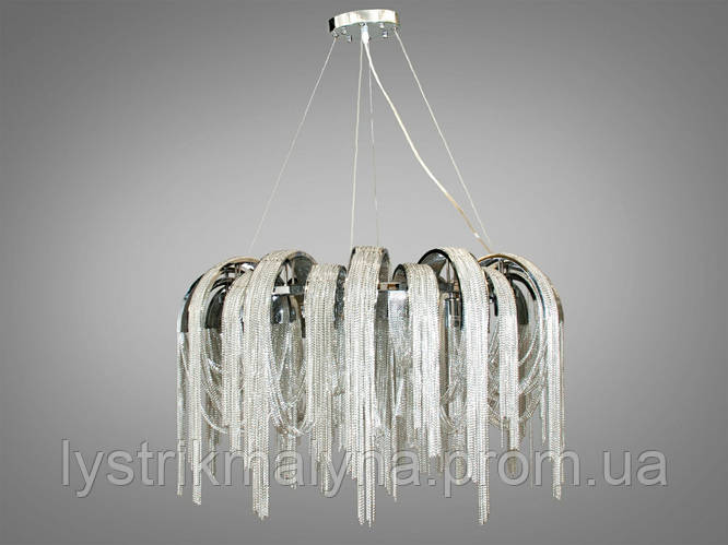 Купить Современная классическая люстра с цепочками, на 8 ламп, цена ...
