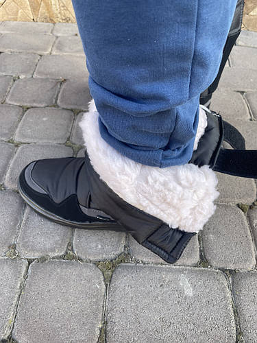 Сапоги мужские дутики зимние высокие на меху Аляска | Зимняя обувь ...