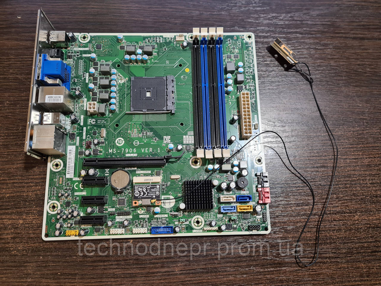 Материнская плата MSI MS-7906 + WIFI : Сокет FM2+ : microATX : USB 3.0 ...
