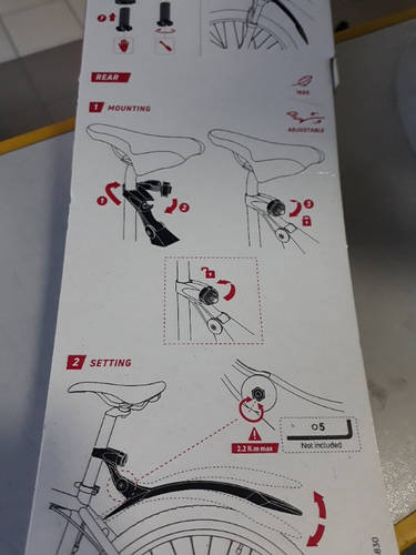 Купити Крила комплект Zefal Deflector M60 SET 26"/27.5"/29" пластикові ...