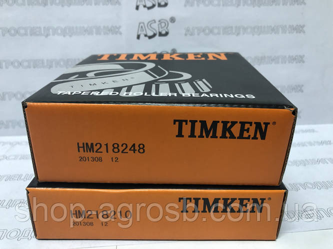 Подшипник TIMKEN HM218248/HM218210 NP965350/NP503727, NP022333/NP250023 ...
