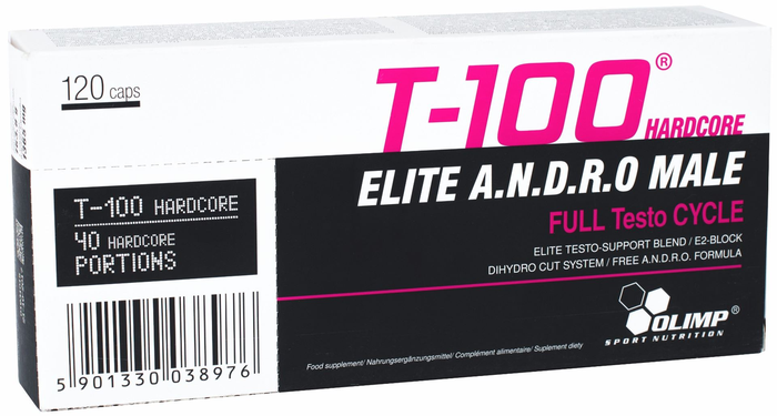 Купити Olimp T-100 Hardcore 120 caps, ціна 1149 грн - Prom.ua (ID ...