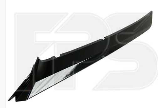 Молдинг бампера (под фарой) (черн глянец) SE Toyota Camry 17 ...