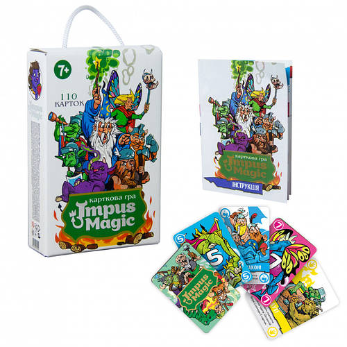 Карточная игра "Impus Magic" Strateg 30865 укр., Time Toys (ID ...