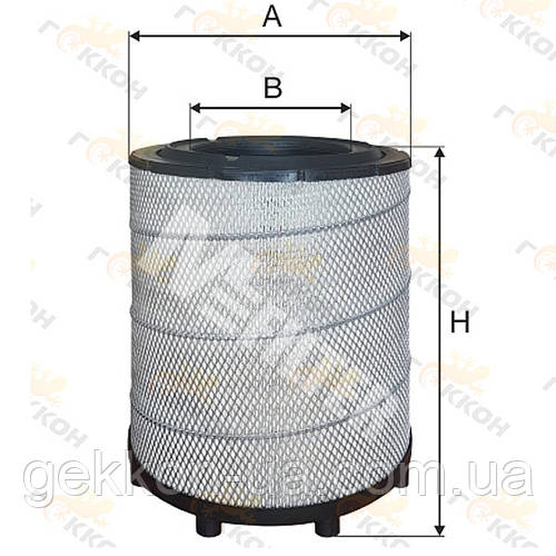 Купить Фильтр воздушный Scania Serie T Euro4 [MFilter, Литва], A877 ...