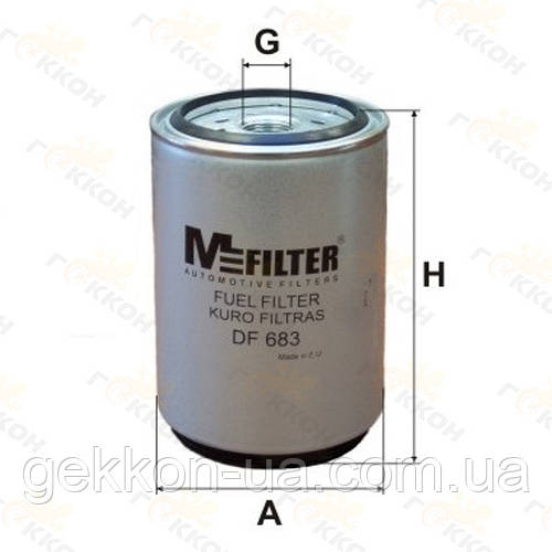 Купить Фильтр топливный DAF, MAN, Scania, Volvo [MFilter, Литва], DF683, цена 808.80 ₴ — Prom.ua ...