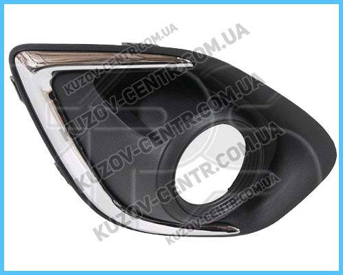 Купить Решетка бампера Mitsubishi ASX 13-, под ПТФ, левая (FPS ...