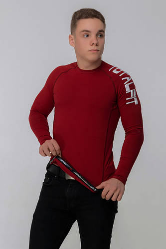 Купить Рашгард с длинным рукавом Totalfit RMK4-C37 3XL марсал RMK4-C37 ...