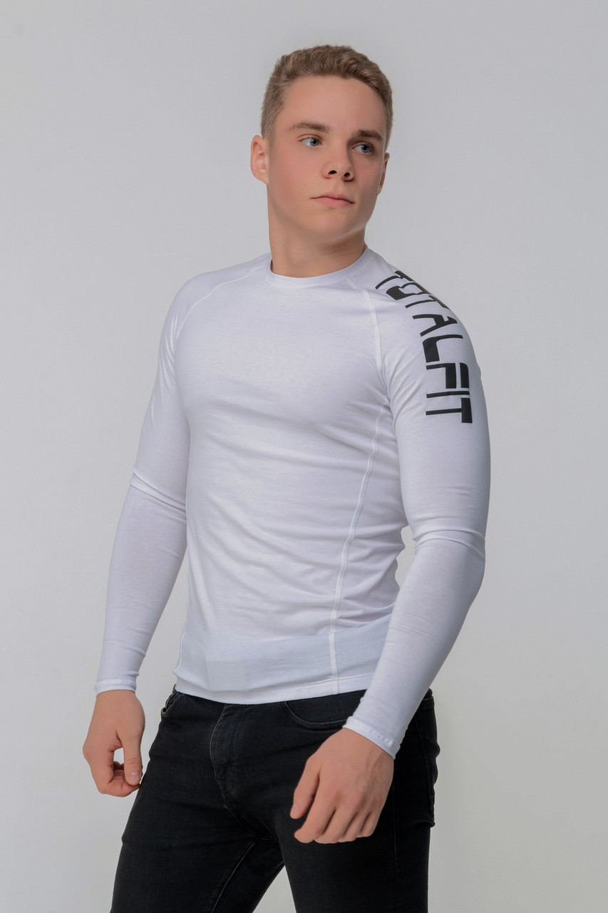 Рашгард З Довгим Рукавом Totalfit RMK4-C11 3XL Білий — Купити Недорого ...