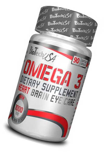 Купить Omega 3 BioTech 90 капсул, цена 480 грн — Prom.ua (ID#1506129898)
