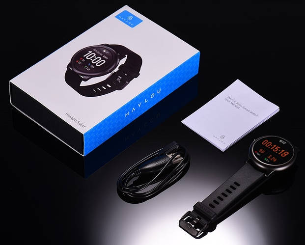 Смарт-часы Xiaomi Youpin Haylou Solar LS05 black global (глобальная ...