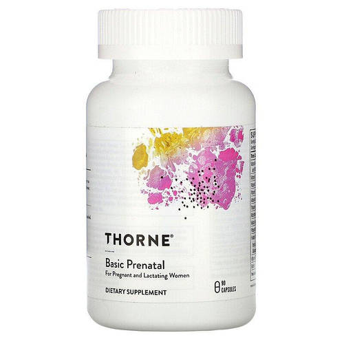 Thorne Research, Basic Prenatal, 90 капсул (THR-01504), 90 (ID#2330523801), ціна: 1320 ₴, купити ...