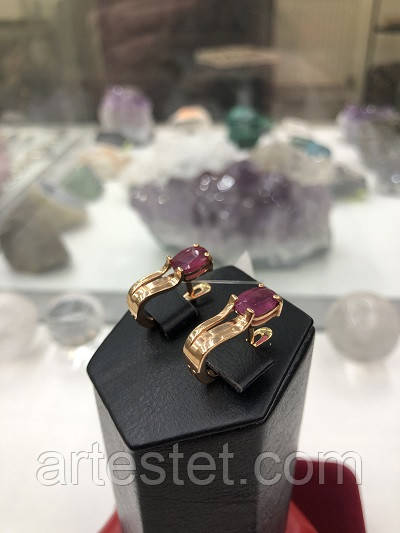 Серьги с Рубином в Золоте — Купить Недорого на Bigl.ua (1506716535)