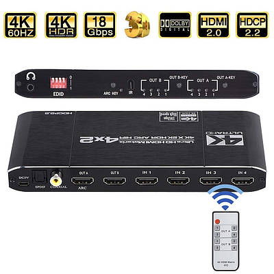 Матричный коммутатор 4x4 hdmi | купить недорого, на Prom | Украина