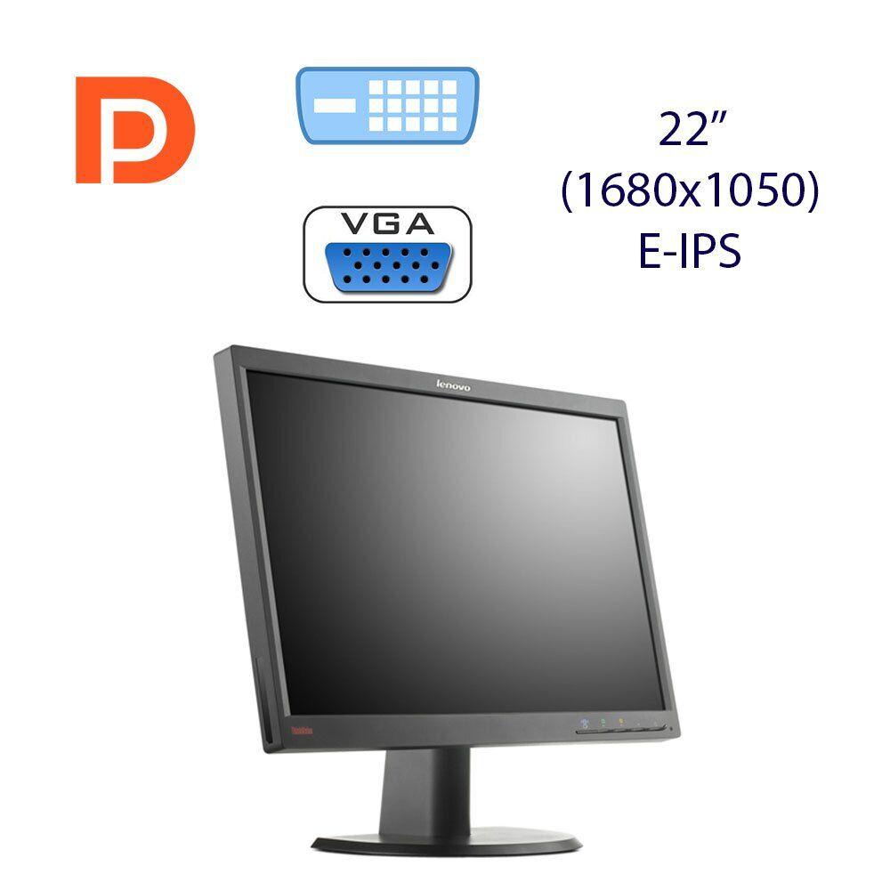 Монитор Lenovo ThinkVision LT2252p Wide / 22" (1680x1050) E-IPS / 1x DP ...