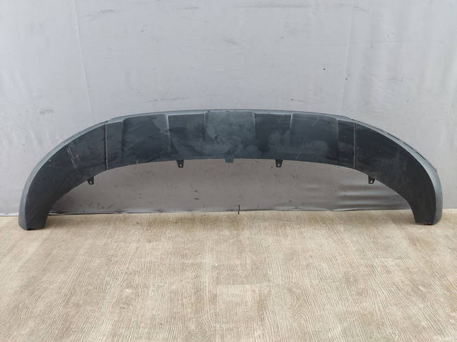 Спойлер губа спідниця накладка переднього бампера нижня Audi Q3 (2011 ...