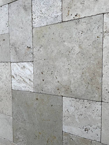 Купить Травертин Mini/Roman Pattern Tumbled Ivory 3 см, цена 2828 грн ...