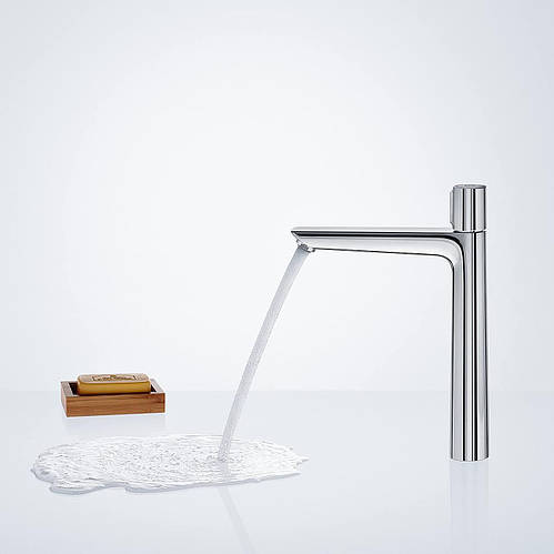 Кран нажимной HANSGROHE TALIS SELECT E 71752000 хром латунь 114971 ...