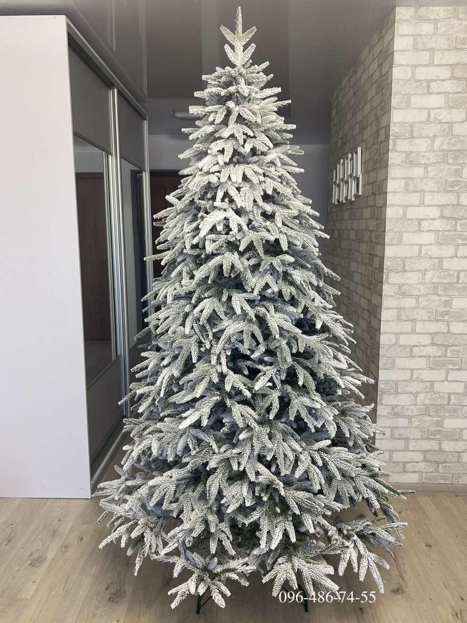 Елка искусственная литая Альпийская заснеженная 1.8м: продажа, цена в ...