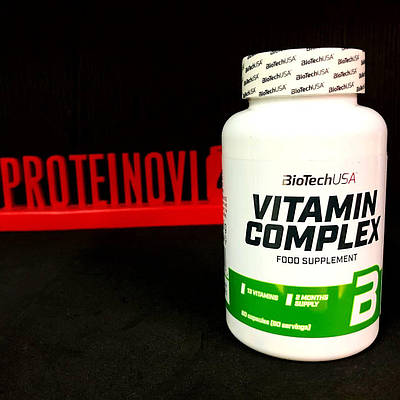 Biotech b-complex 60 tabs понизької ціни - купити недорого, Prom.ua ...