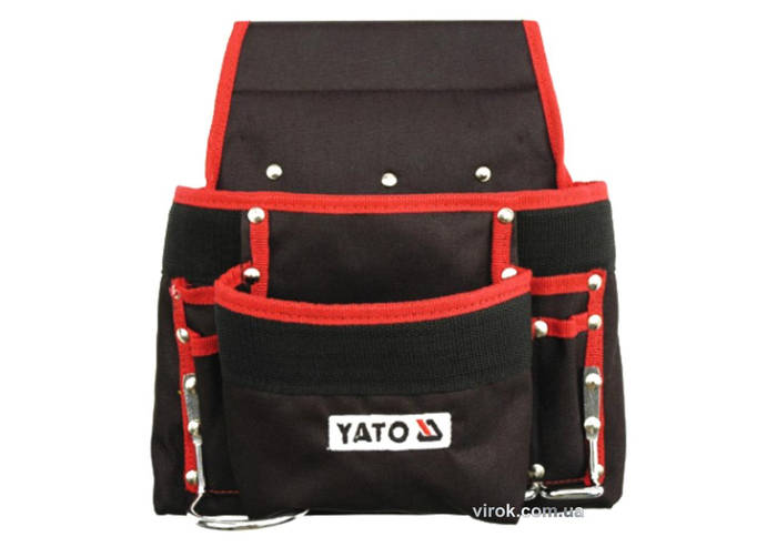 Купить Сумка на пояс для инструментов с 8 карманами YATO, цена 400 ...