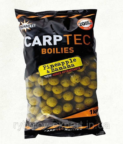 Купить Бойли Dynamite Baits CarpTec Pineapple & Banana 15мм 1,0кг ...